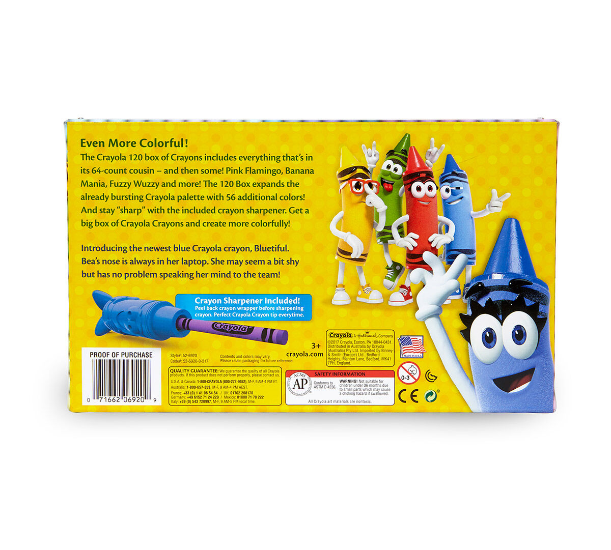 120 Crayola Crayons Colors