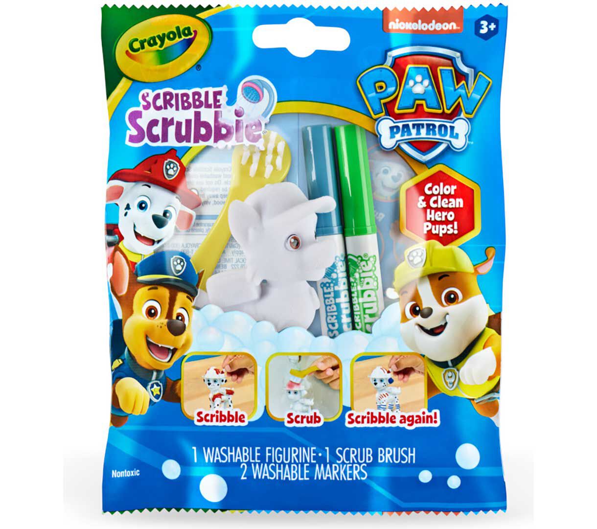 Crayola Scribble Scrubbie PAW Patrol Toy Figure | Crayola
