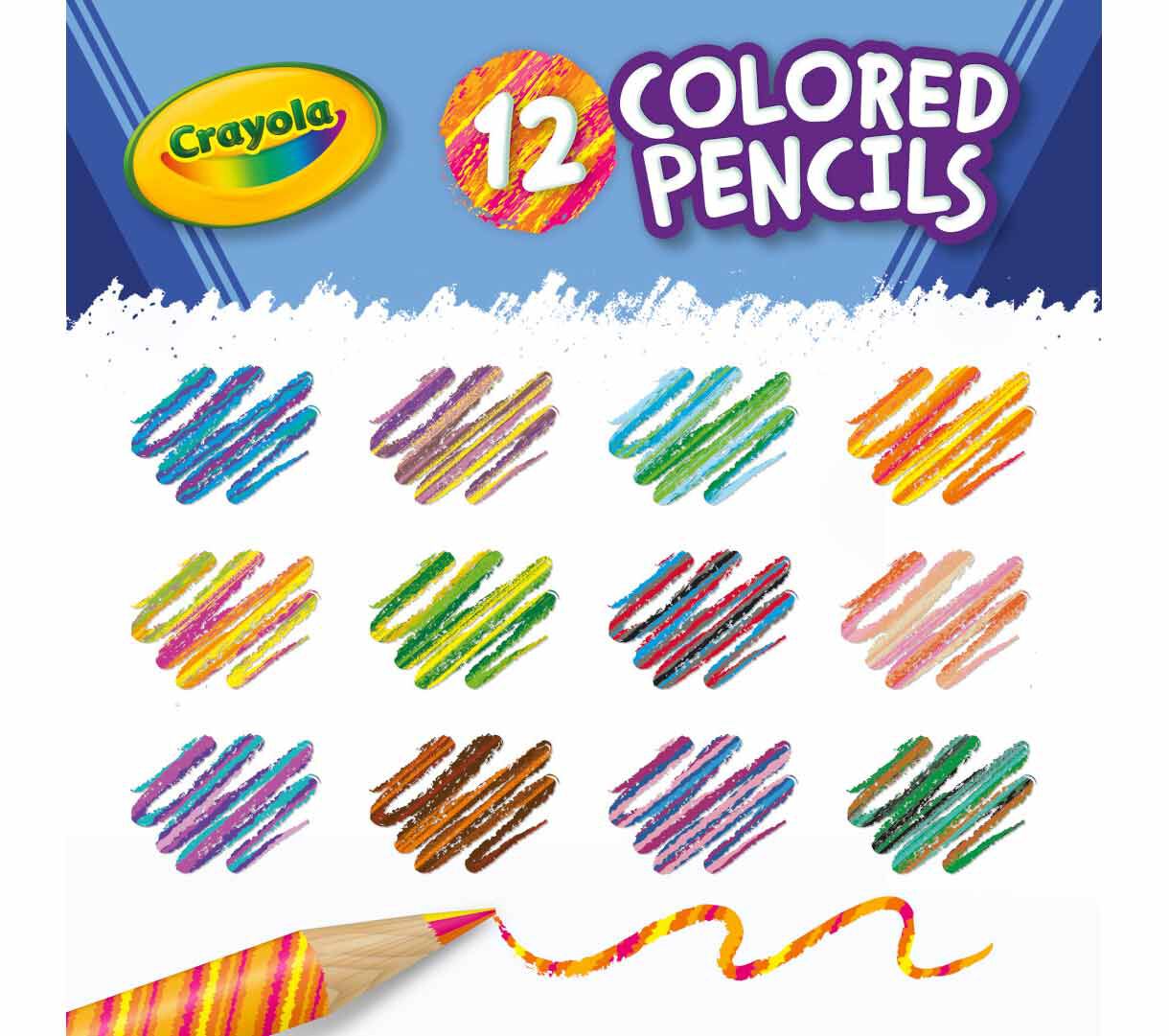 Crayola Swirl Rainbow Colored Pencils for Kids | Crayola