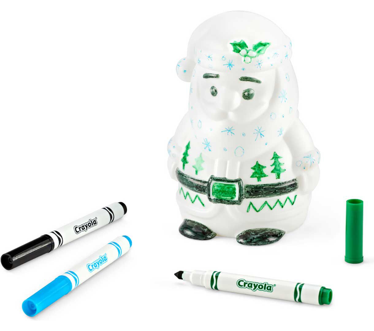 Crayola Light-Ups Recolorable Santa Toy & Decor | Crayola