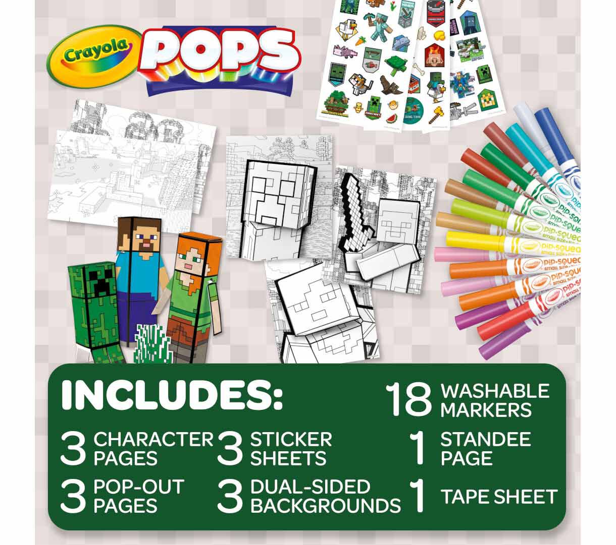 3d coloring pages minecraft printables