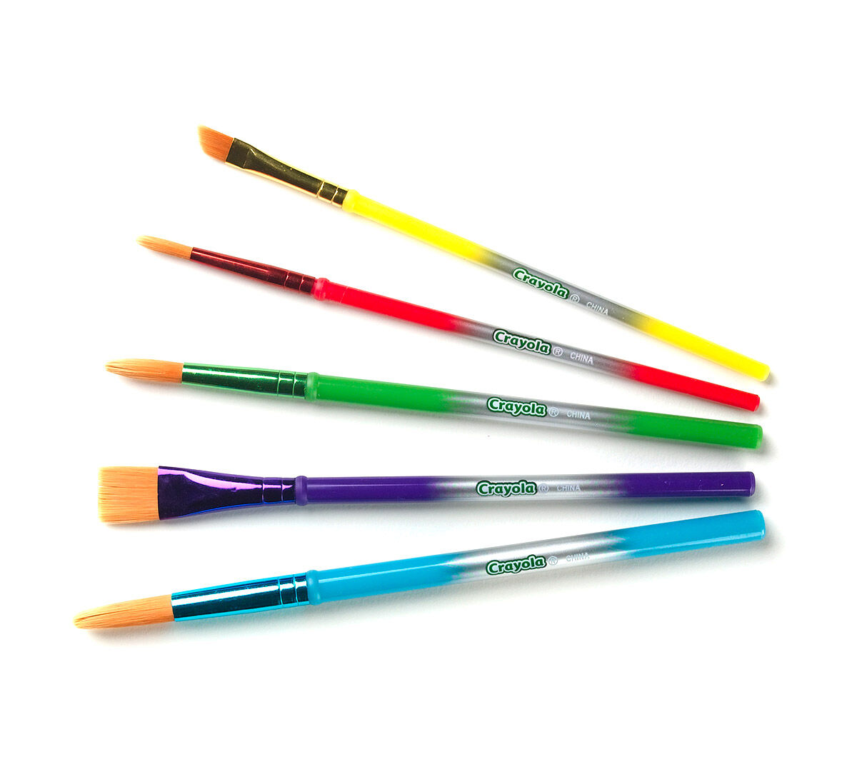 5 ct Arts & Crafts Brushes - Crayola