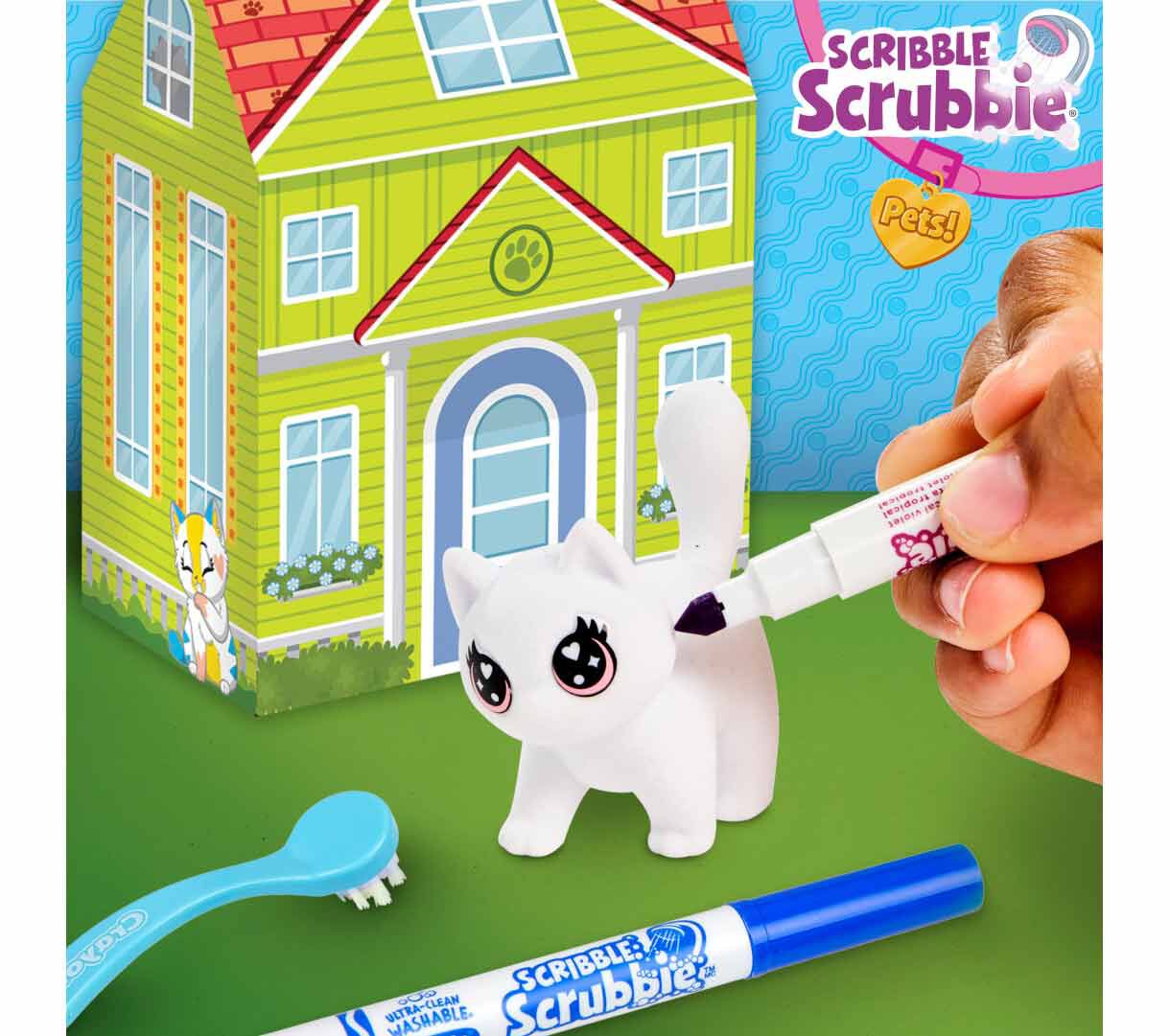 Crayola Scribble Scrubbie Pets Mystery Pet Toy | Crayola