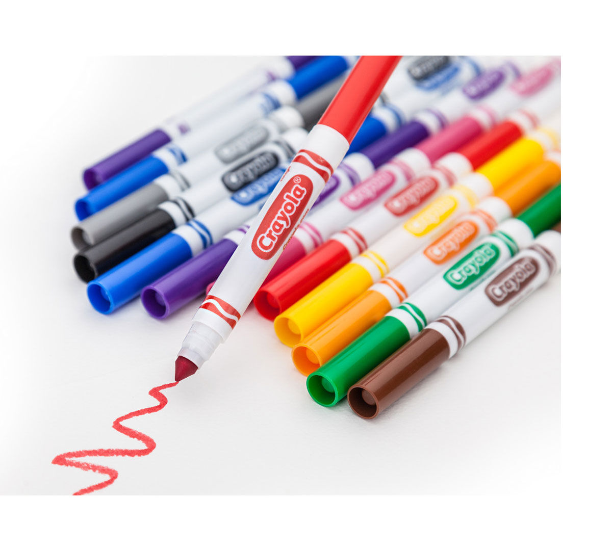 Broad Line Markers, Classic Colors, 10 Count | Crayola.com | Crayola