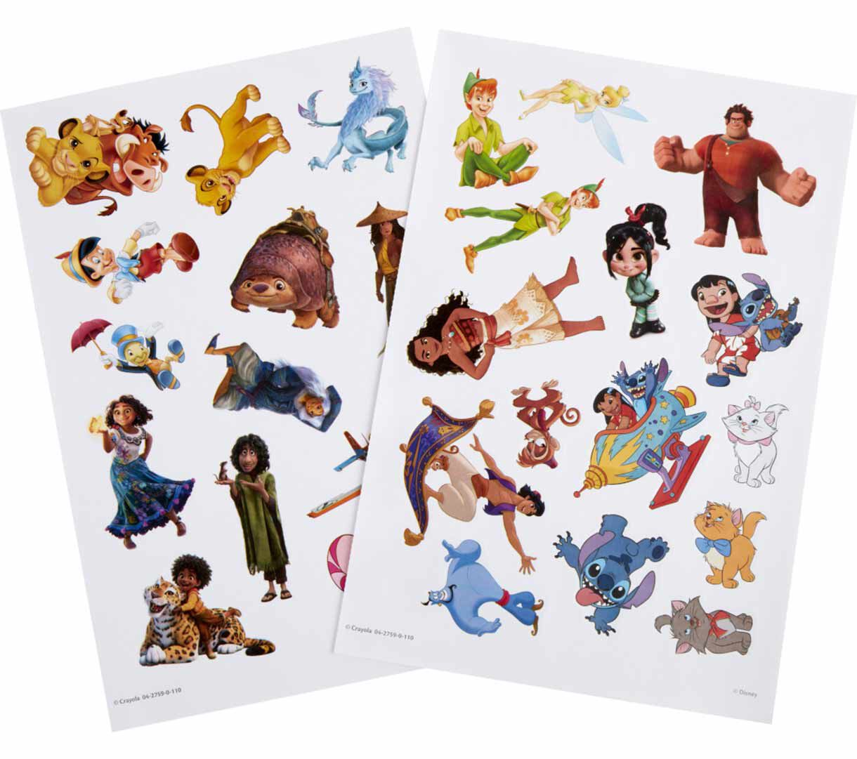 crayola disney coloring pages