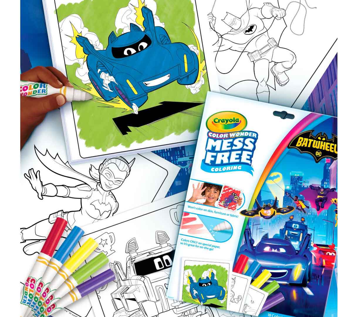 crayola coloring pages batman