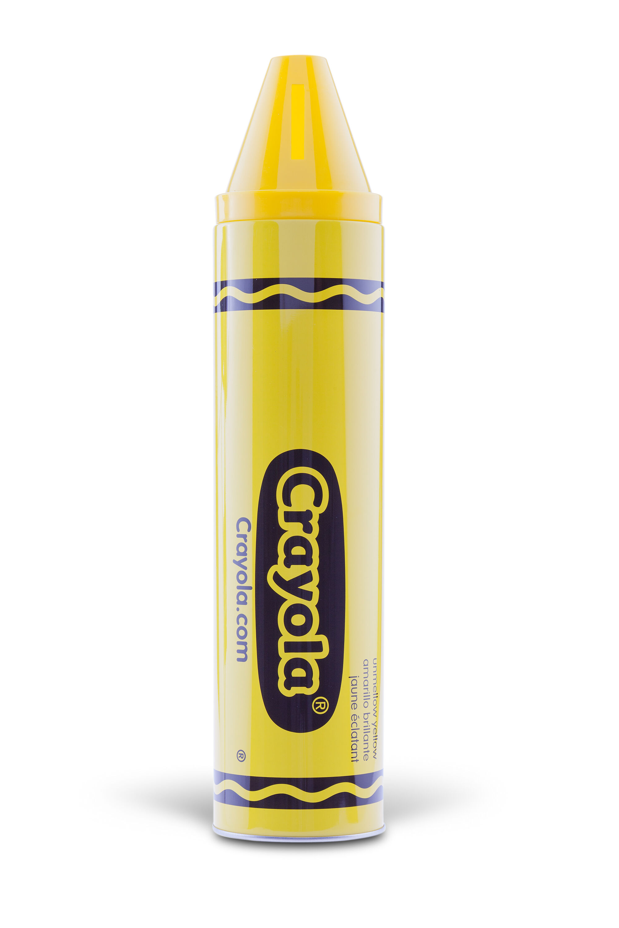 Crayon Bank 15" Tall - Unmellow Yellow - Crayola