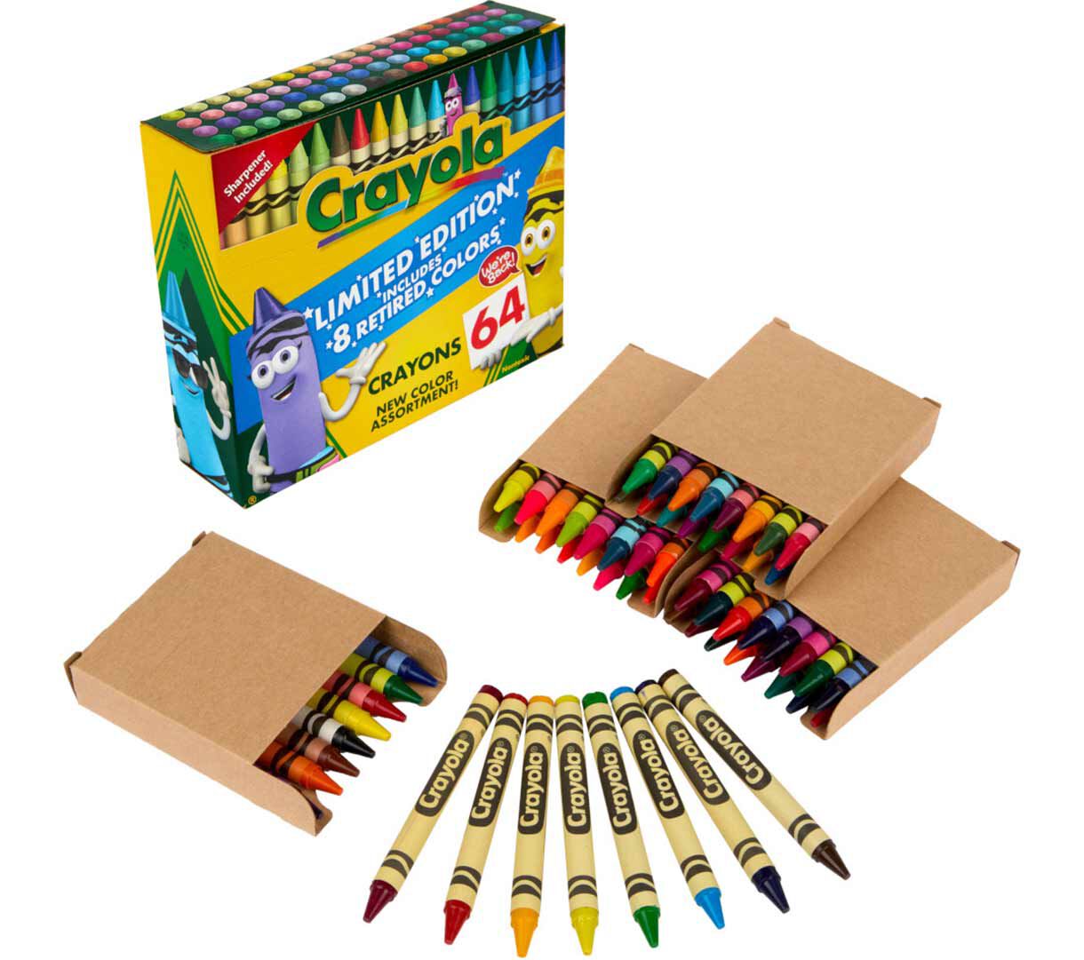 Crayola Classic & Limited Edition Crayons - 64 Count | Crayola