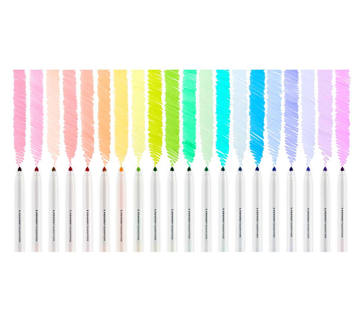 Super Tips Washable Pastel Markers 20 Count Crayola
