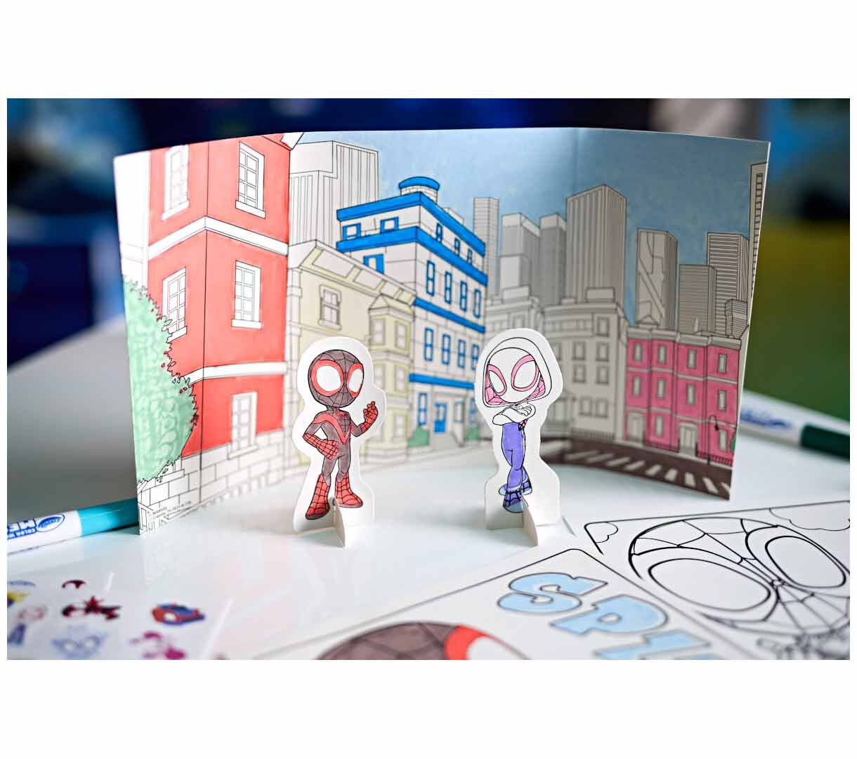 crayola free coloring pages spiderman