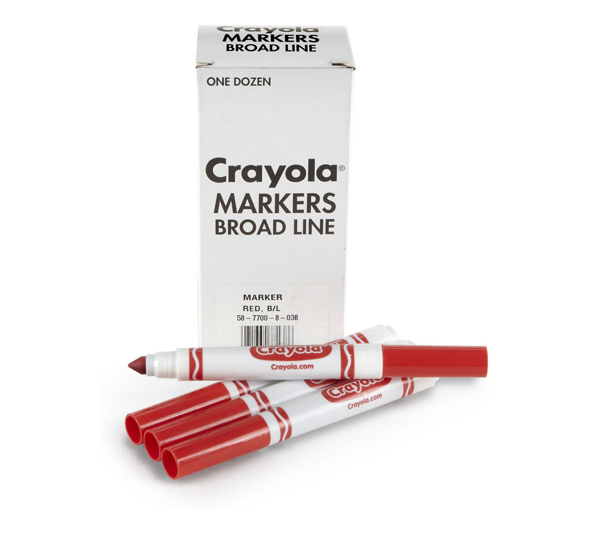 Crayola Red Markers in Bulk, 12 Count | Crayola