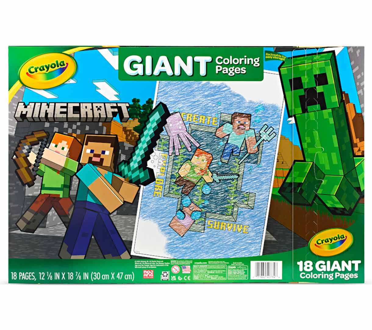 crayola 18 giant coloring pages