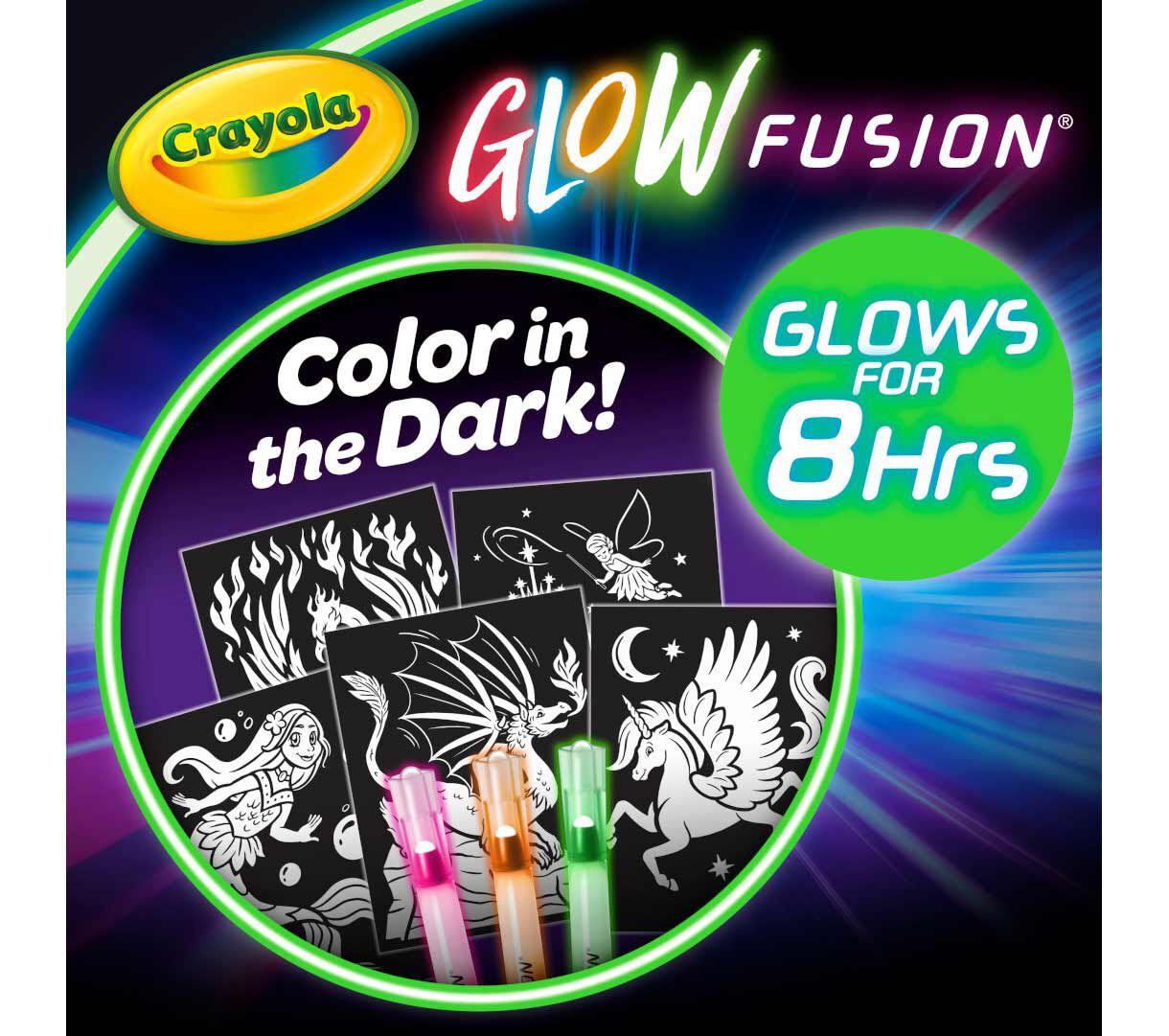 crayola glow board coloring pages