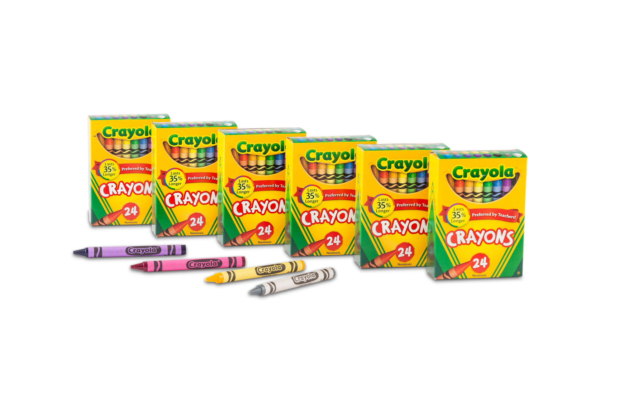 24 ct Crayons 6 -pack - Crayola