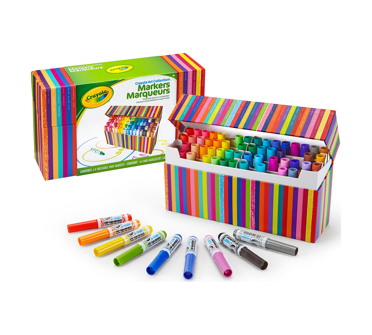 64 ct Pip Collection - Crayola