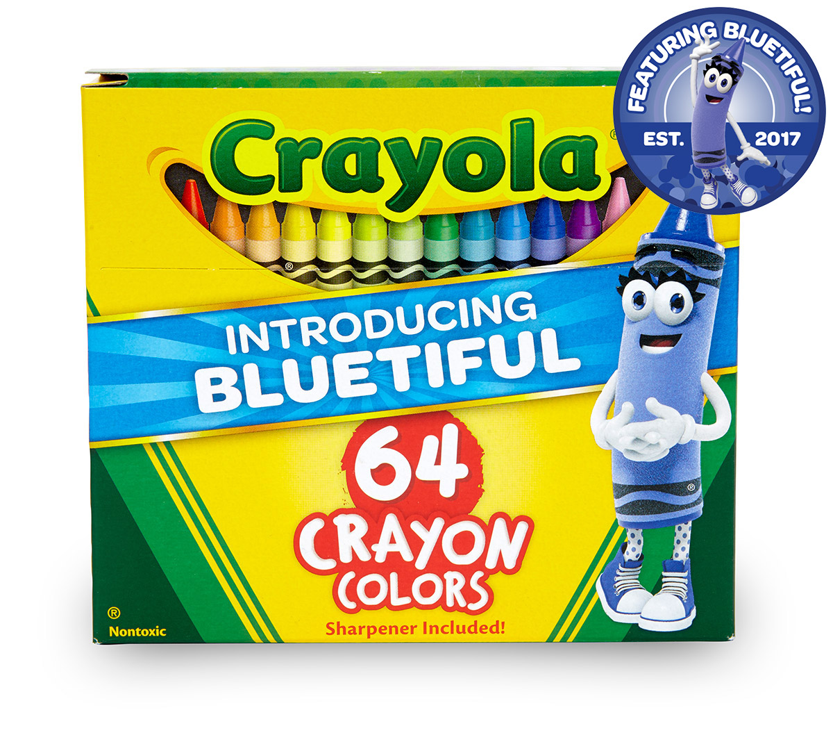 64 Crayola Crayons with Bluetiful | Crayola.com | Crayola