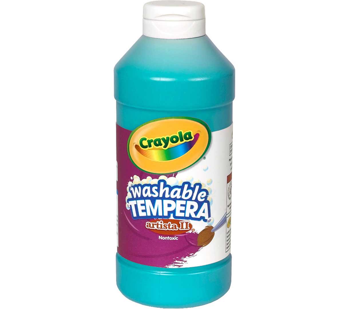 Crayola Washable Tempera Paint 16-oz. - Turquoise | Crayola