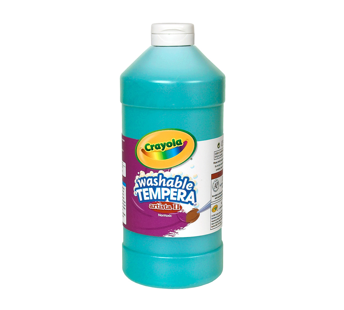 Crayola Washable Tempera Paint 32-oz. - Turquoise | Crayola