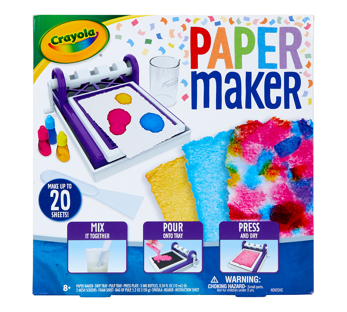 Crayola Paper Maker Paper Making DIY Craft Kit Crayola Crayola