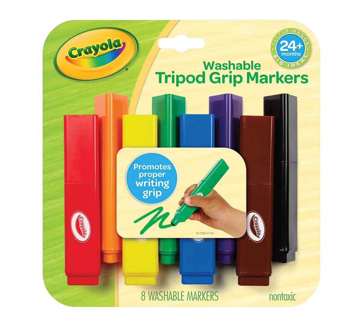 My First Markers For Toddlers 8 Count Crayola Crayola
