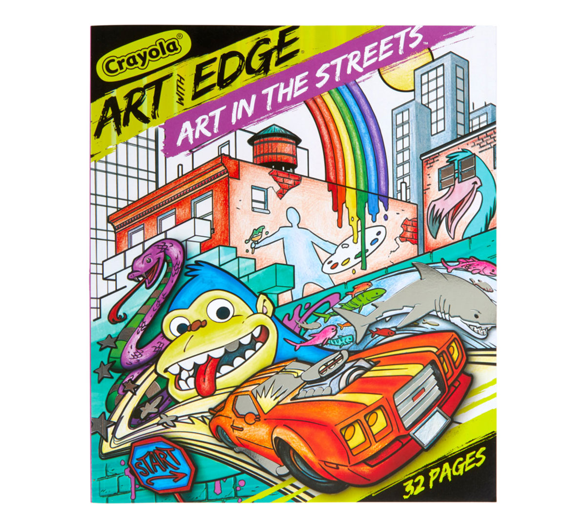  Crayola Art With Edge Coloring Book Crayola Art With Edge Get