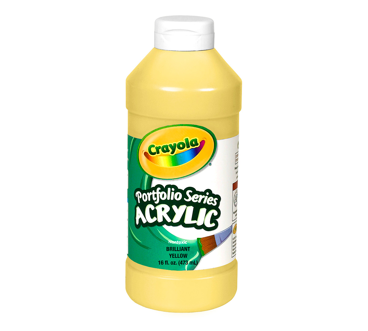 Crayola Acrylic Paint for Kids 16-oz. - Brilliant Yellow | Crayola