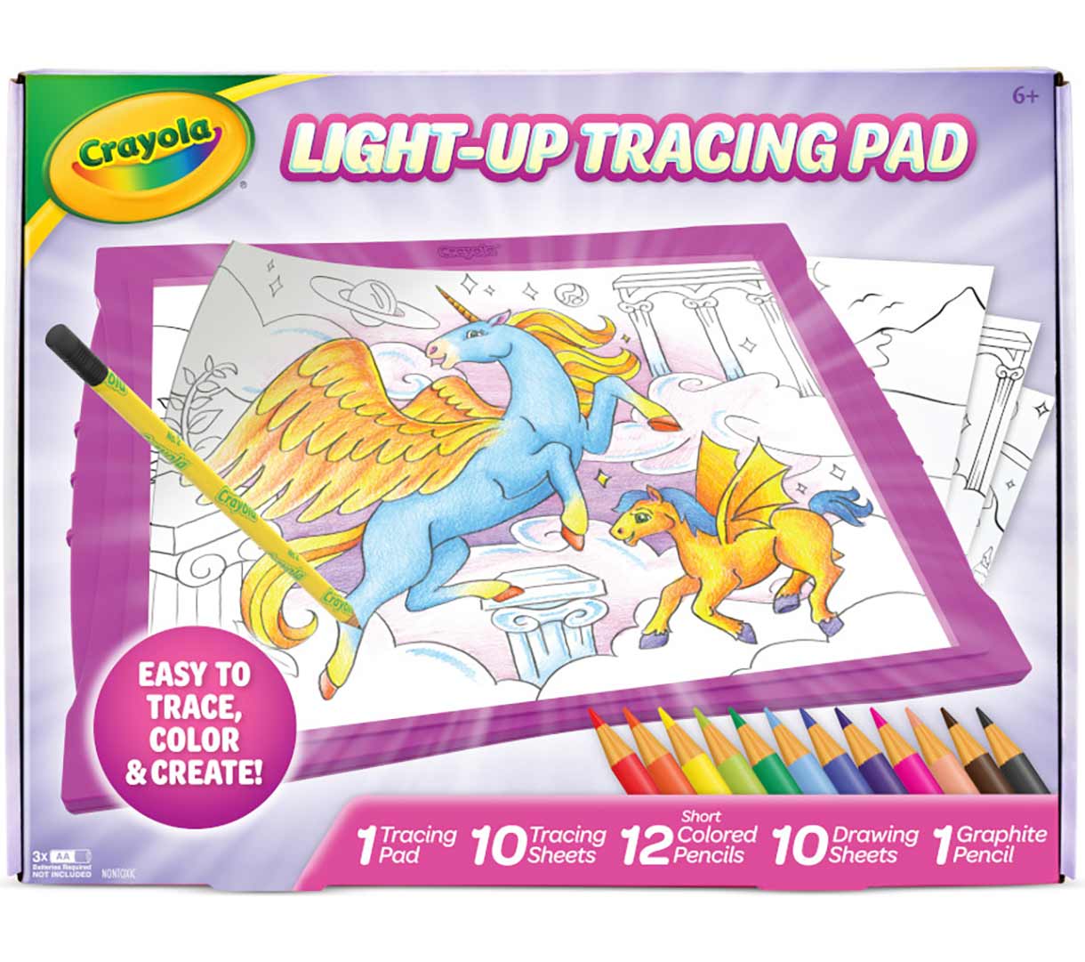 Crayola Light-Up Tracing Pad - Pink | Crayola